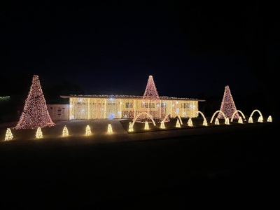 Official Map of Temecula,CA Christmas Lights with 23 Displays